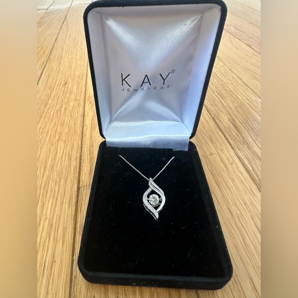 Kay Jewelers | Jewelry | Kay Jewelers Sterling Silver Teardrop Necklace ...